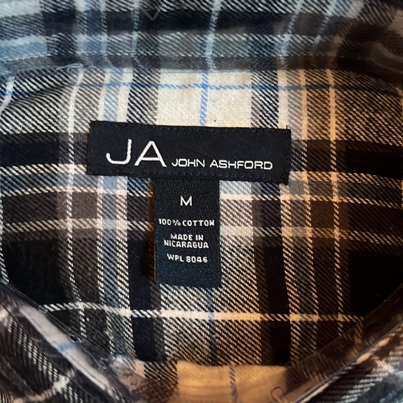 John Ashford | Shirts | New Mens Medium Flannel | Poshmark